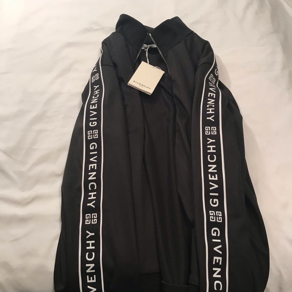 Givenchy | Jackets & Coats | Givenchy 4g Webbing Tracksuit Jacket Fits ...